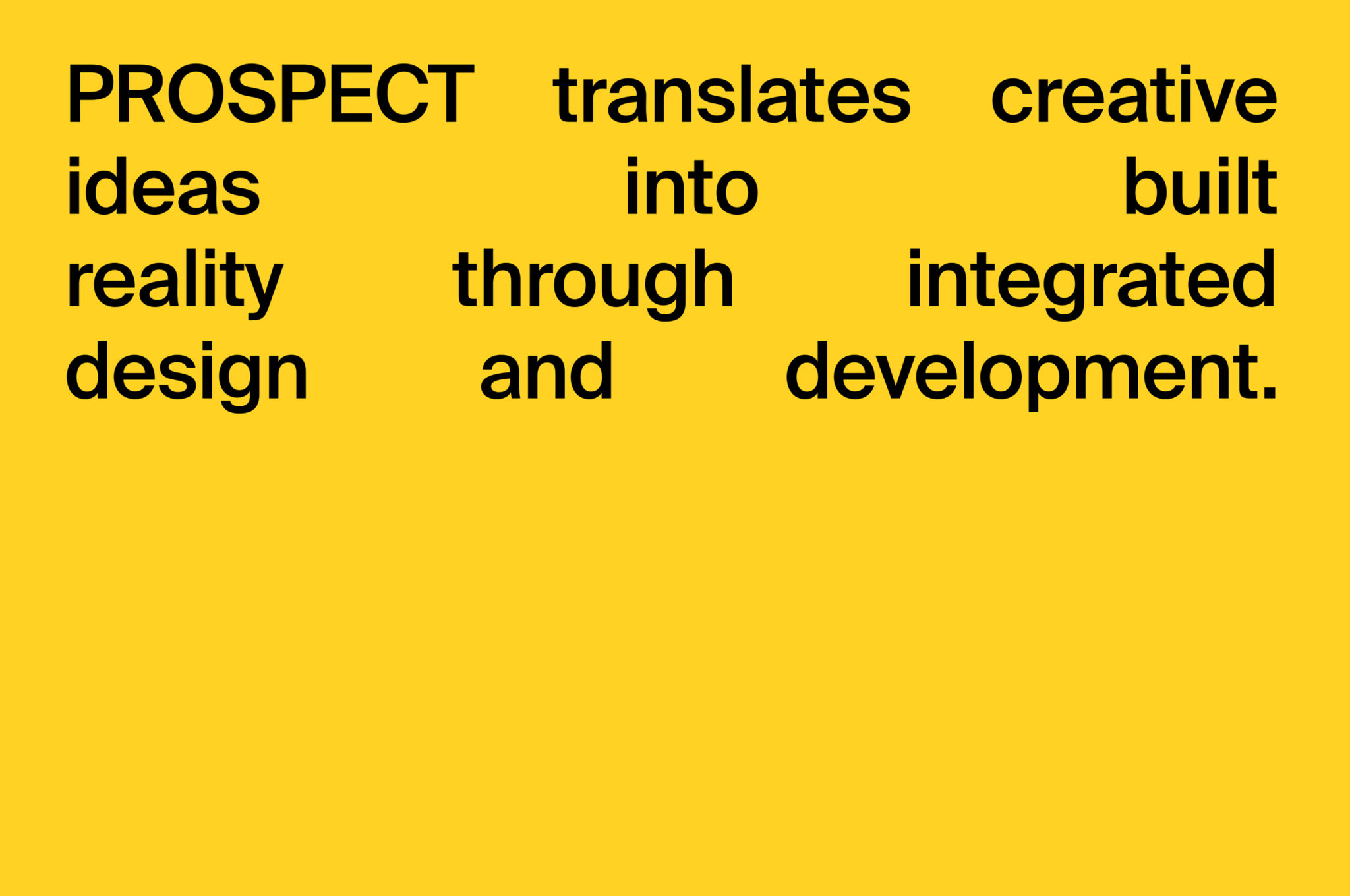 Prospect - Once–Future Office